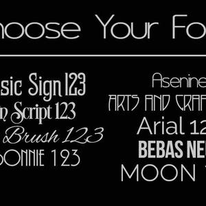 YOUR TEXT HERE Sign, Durable Signs, Brushed Composite Aluminum, Sign ...