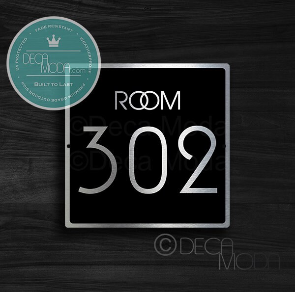 HOTEL NUMBERS Custom Hotel Room Numbers Hotel Door Numbers - Etsy