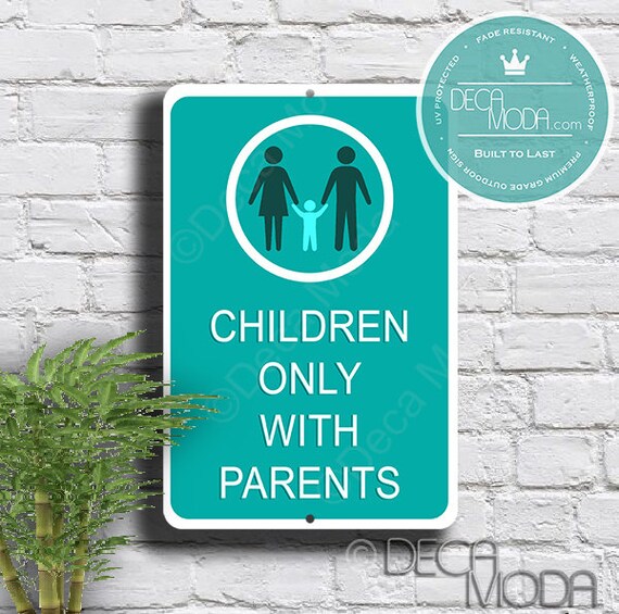 CHILDREN Pool Sign Swimming Pool Signs CHILDREN Signs Pool | Etsy