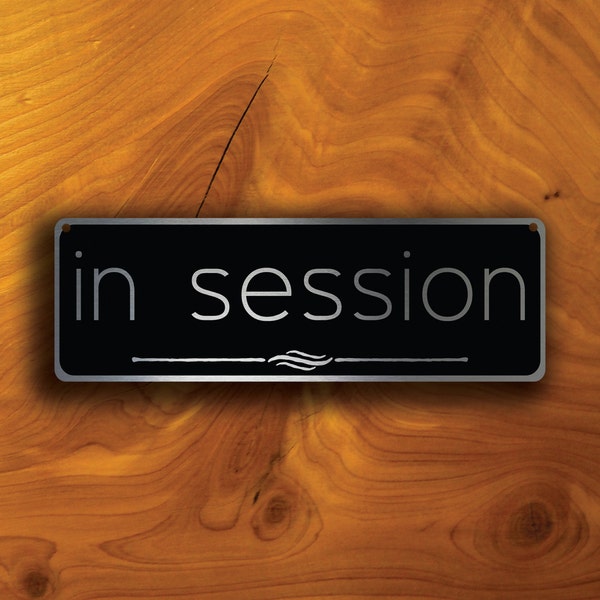 In Session Sign - Etsy