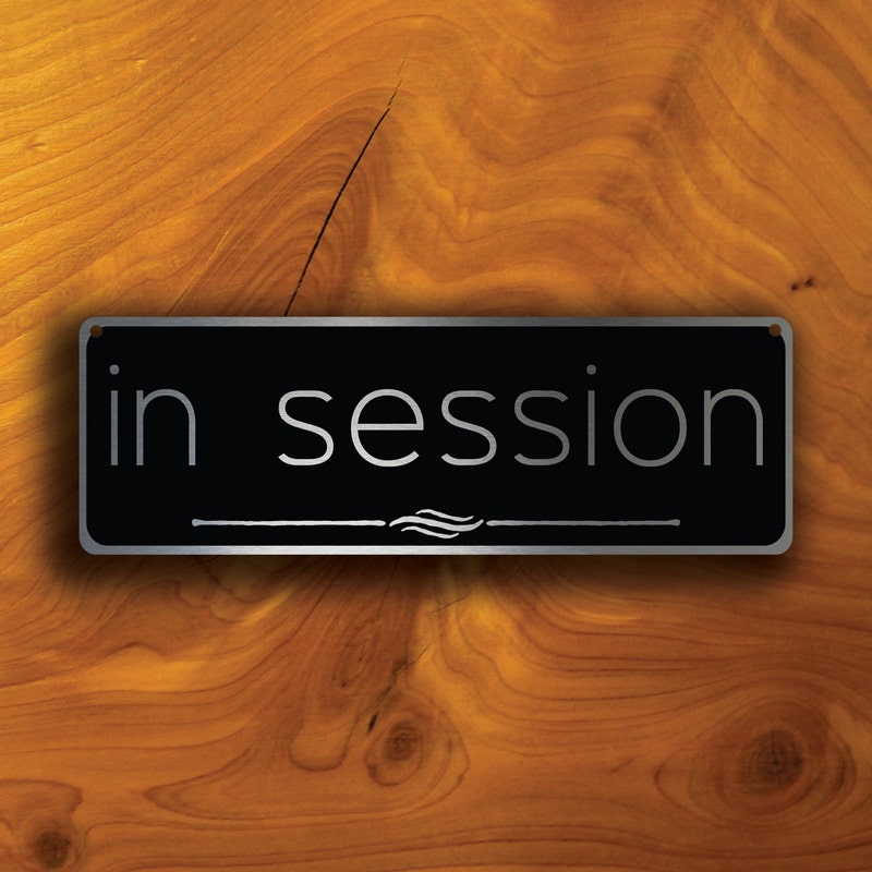 In Session Sign - Etsy
