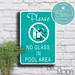 Used Towels Pool Sign, Swimming Pool Signs, Pool Signs, Used Towels ...