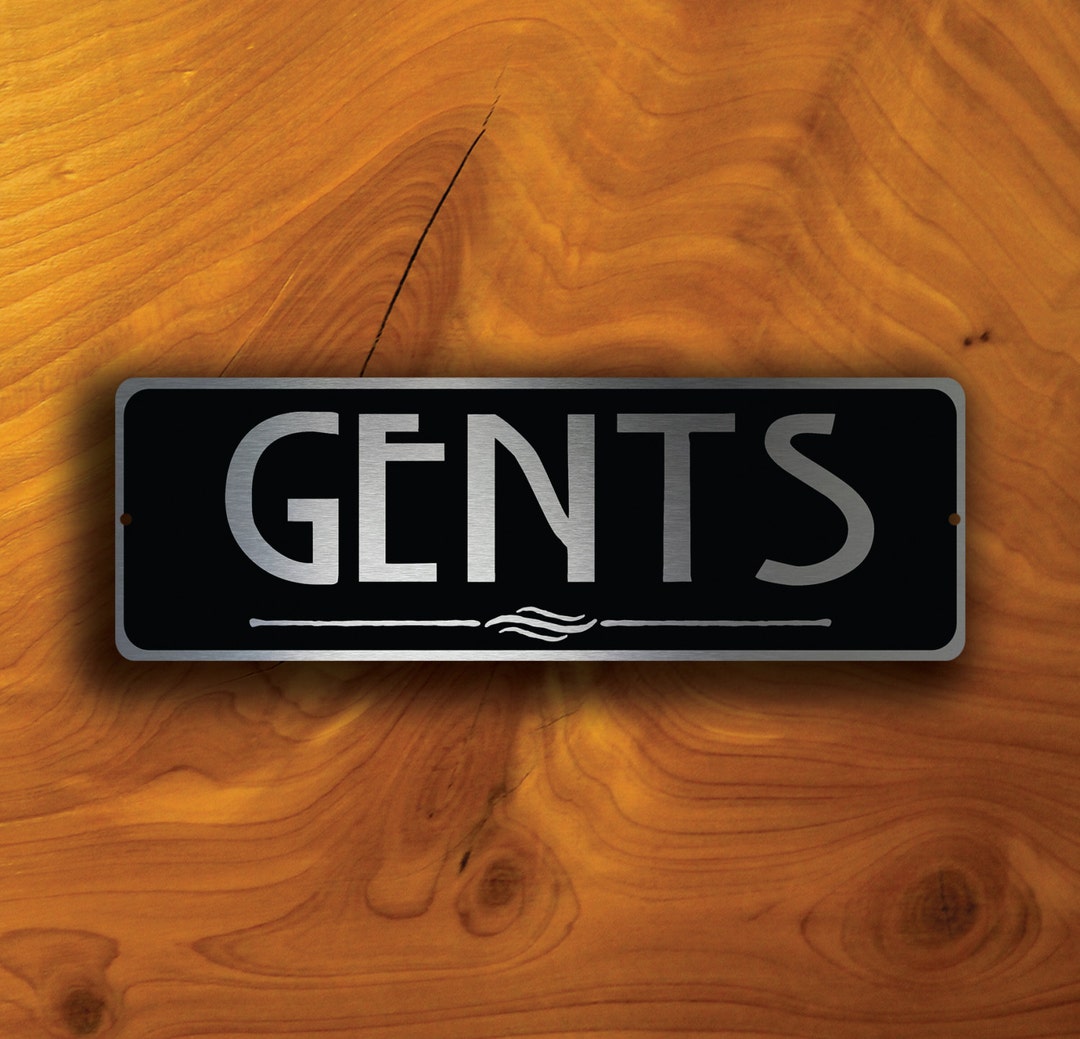 GENTS RESTROOM SIGN, Gents Restroom Signs, Gents Sign, Gents Restroom ...