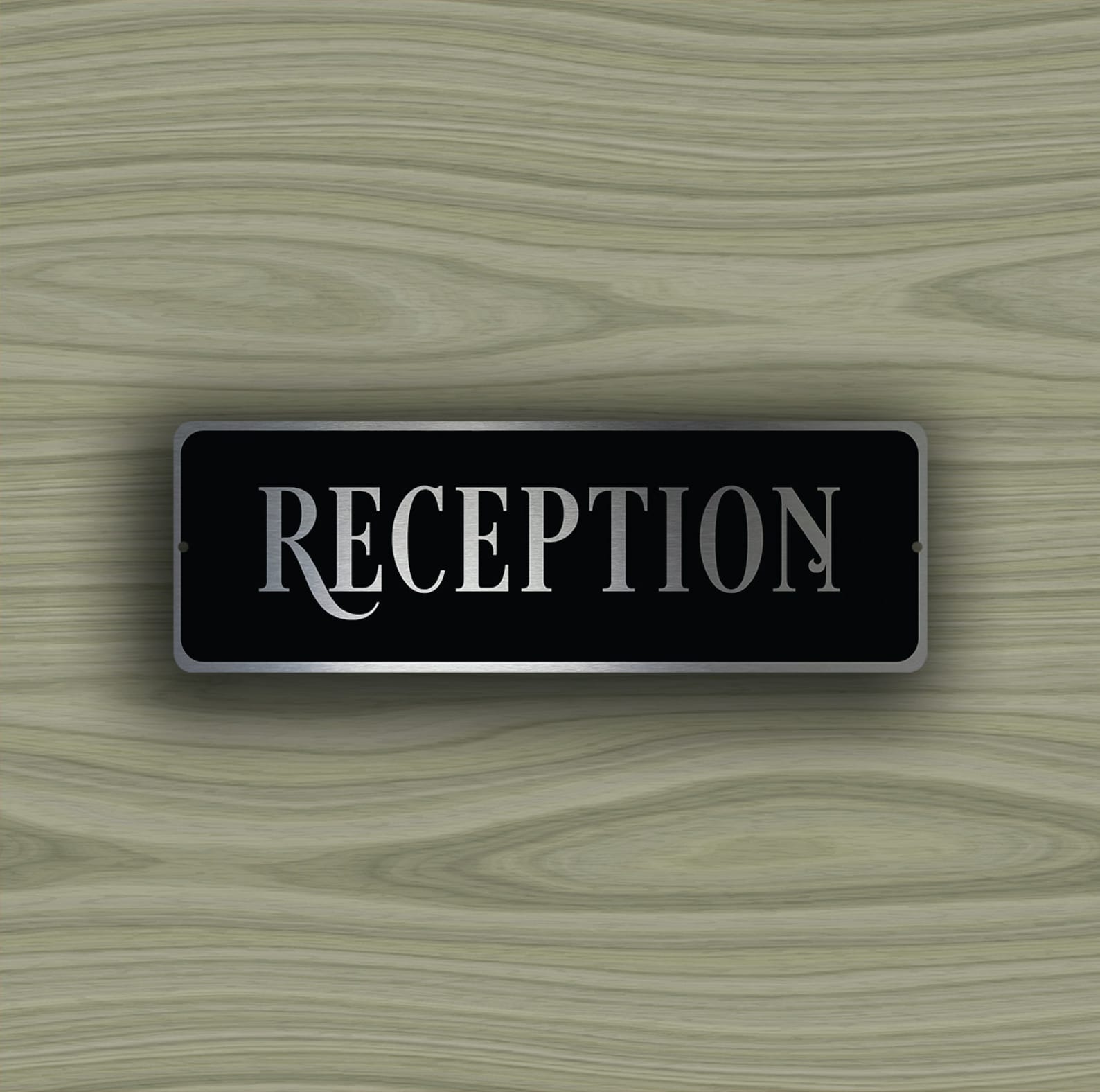 RECEPTION DOOR SIGN Reception Sign Reception Office Sign | Etsy