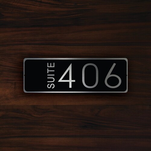 Custom Number Signs Hotel Room Numbers Apartment Number - Etsy