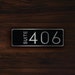 CUSTOM HOTEL SUITE Door Number Sign, Hotel Suite Door Number Sign ...