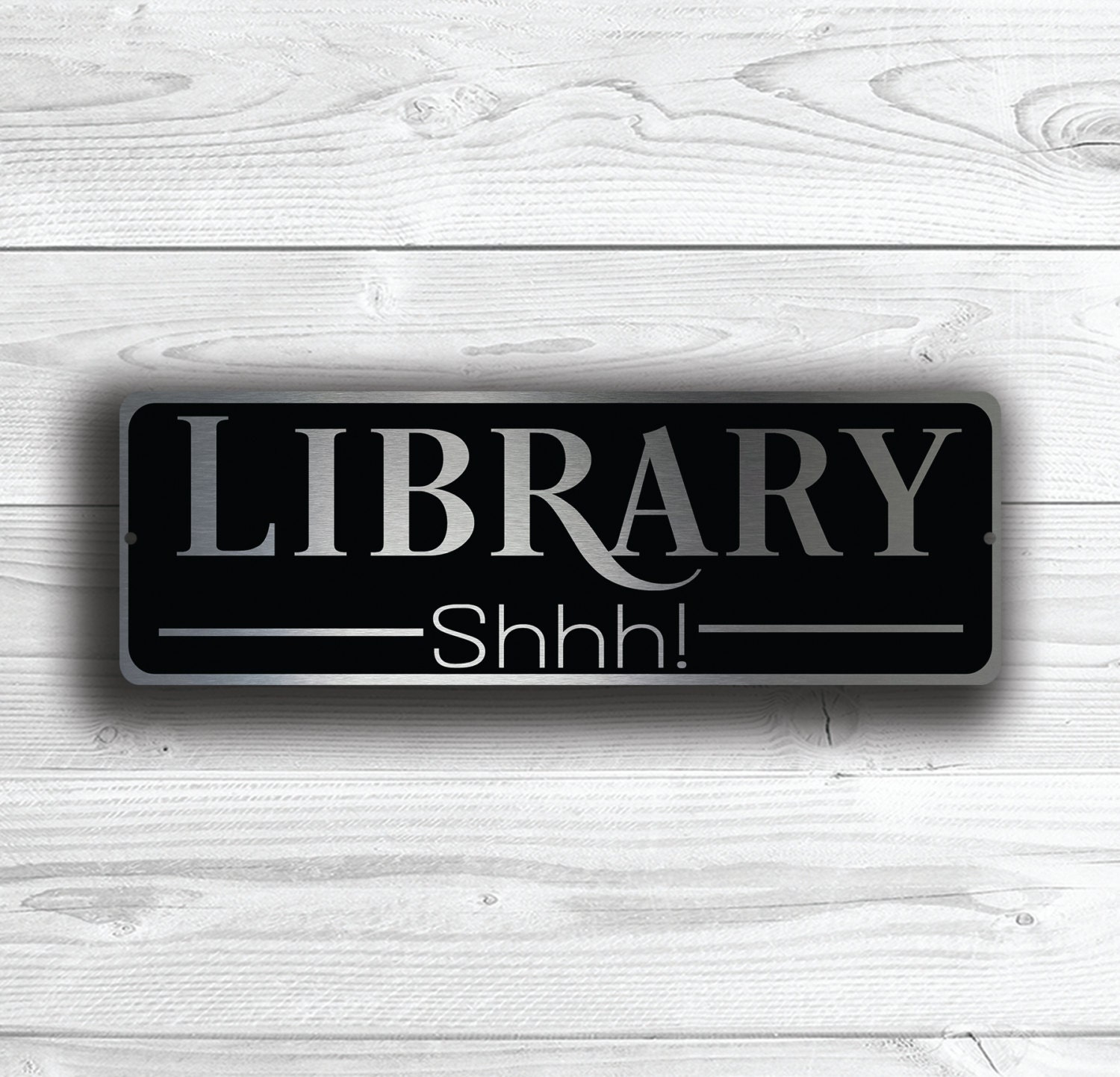 LIBRARY DOOR SIGN Library Door Signs Library Sign Shhh | Etsy