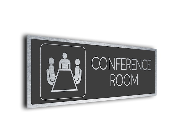 Custom Door Sign, Office Metal Sign, Wall Room Signage, Decor Plate ...