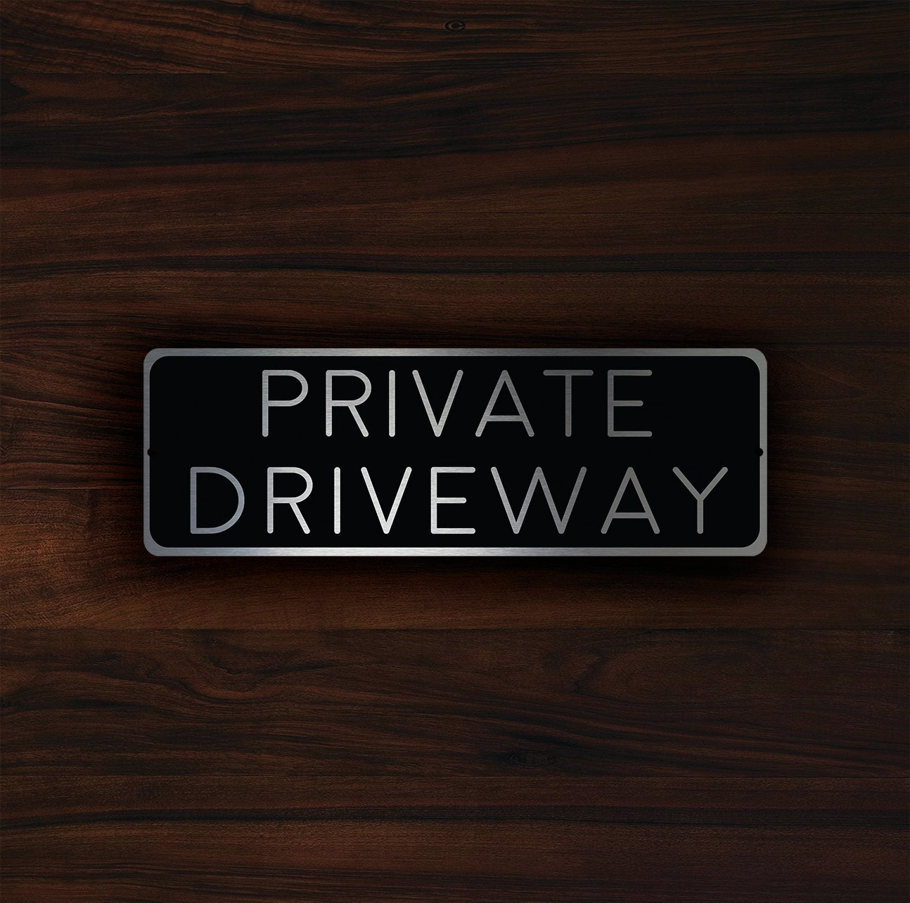 PRIVATE DRIVEWAY SIGN Private Driveway Signs Custom Outdoor - Etsy
