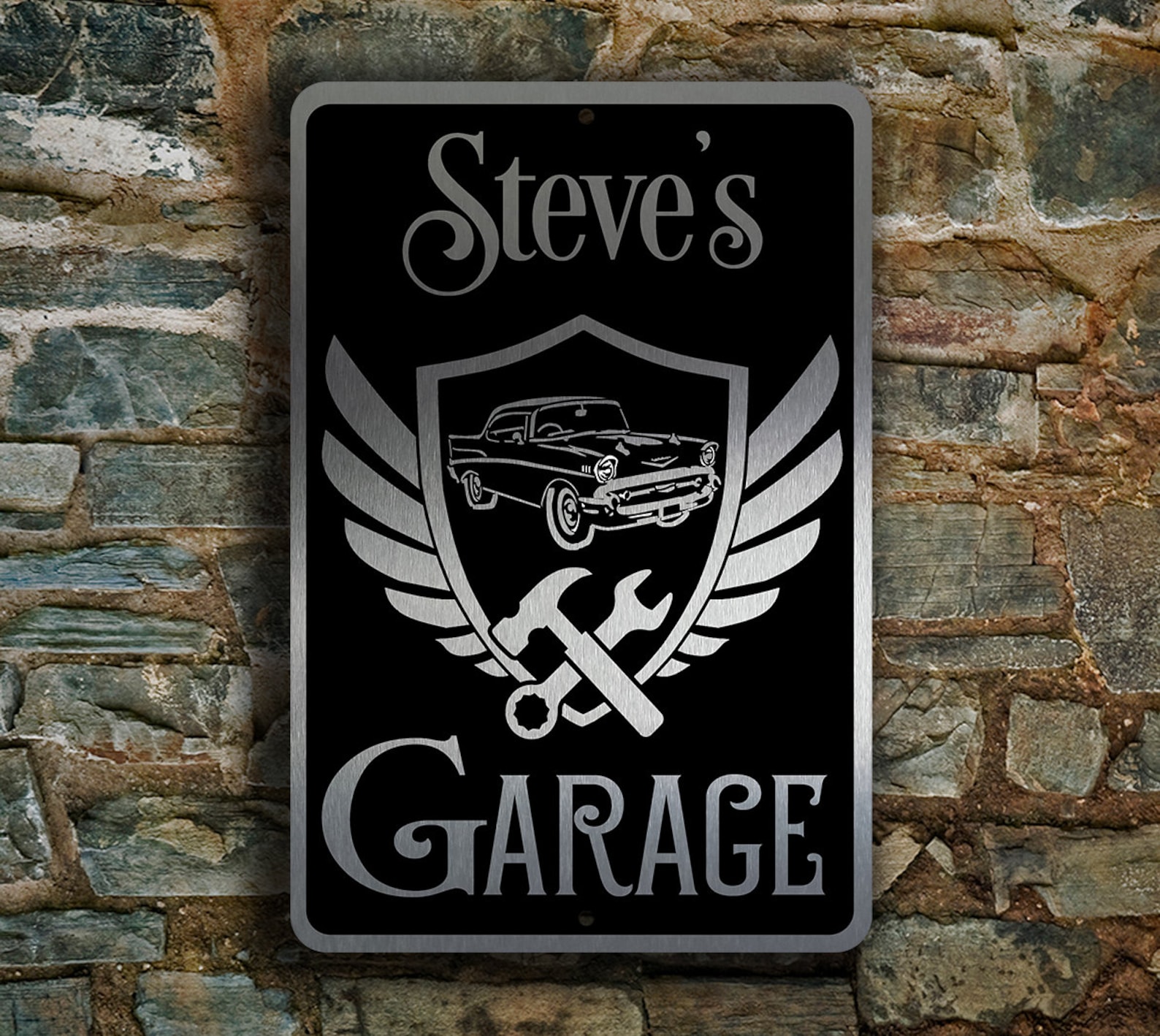 PERSONALIZED GARAGE SIGN Car Garage Custom Garage Signs | Etsy