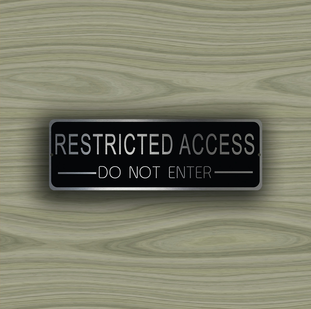 RESTRICTED ACCESS SIGN Do Not Enter Sign No Entry - Etsy Australia