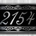 CUSTOM HOUSE NUMBERS Sign Outdoor Address Signs Custom - Etsy
