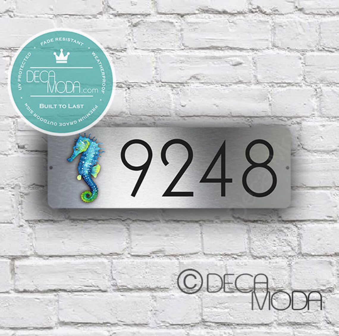 Custom Door Numbers Outdoor Number Sign Weatherproof Signs - Etsy