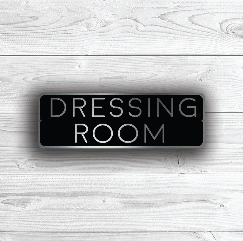 DRESSING ROOM SIGN Dressing Room Signs Custom Door Signs - Etsy UK