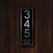 CUSTOM HOTEL ROOM Number Sign, Personalized Hotel Door Number Sign ...