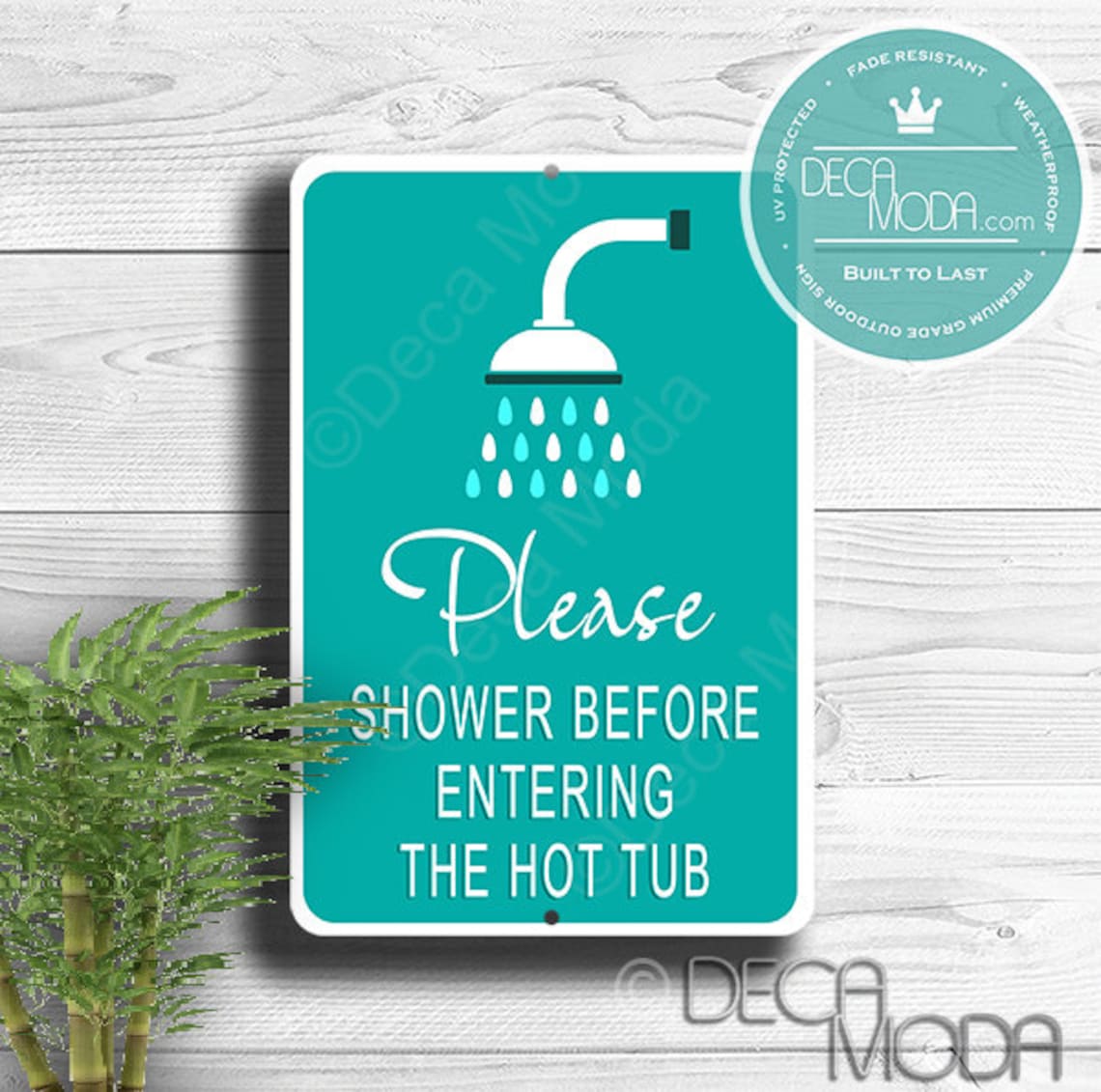 Shower Before Hot Tub Sign Hot Tub Signs Hot Tub Shower - Etsy