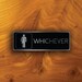 WHICHEVER RESTROOM SIGN Whichever Restroom Door Sign - Etsy