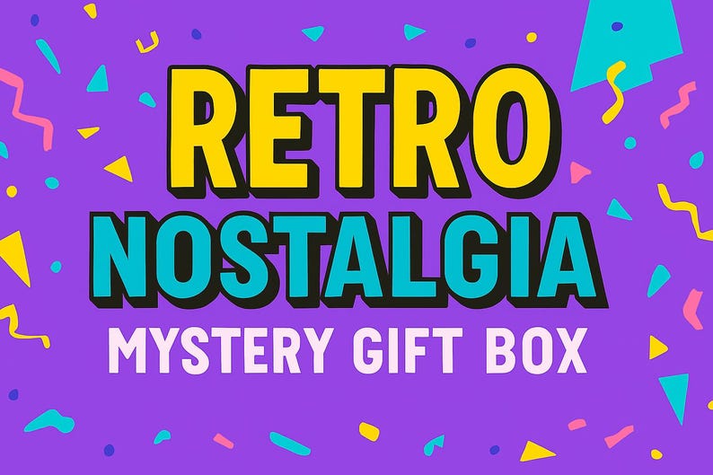 80s & 90s Nostalgia Mystery Box: 20 Vintage Retro-inspired Items - Etsy