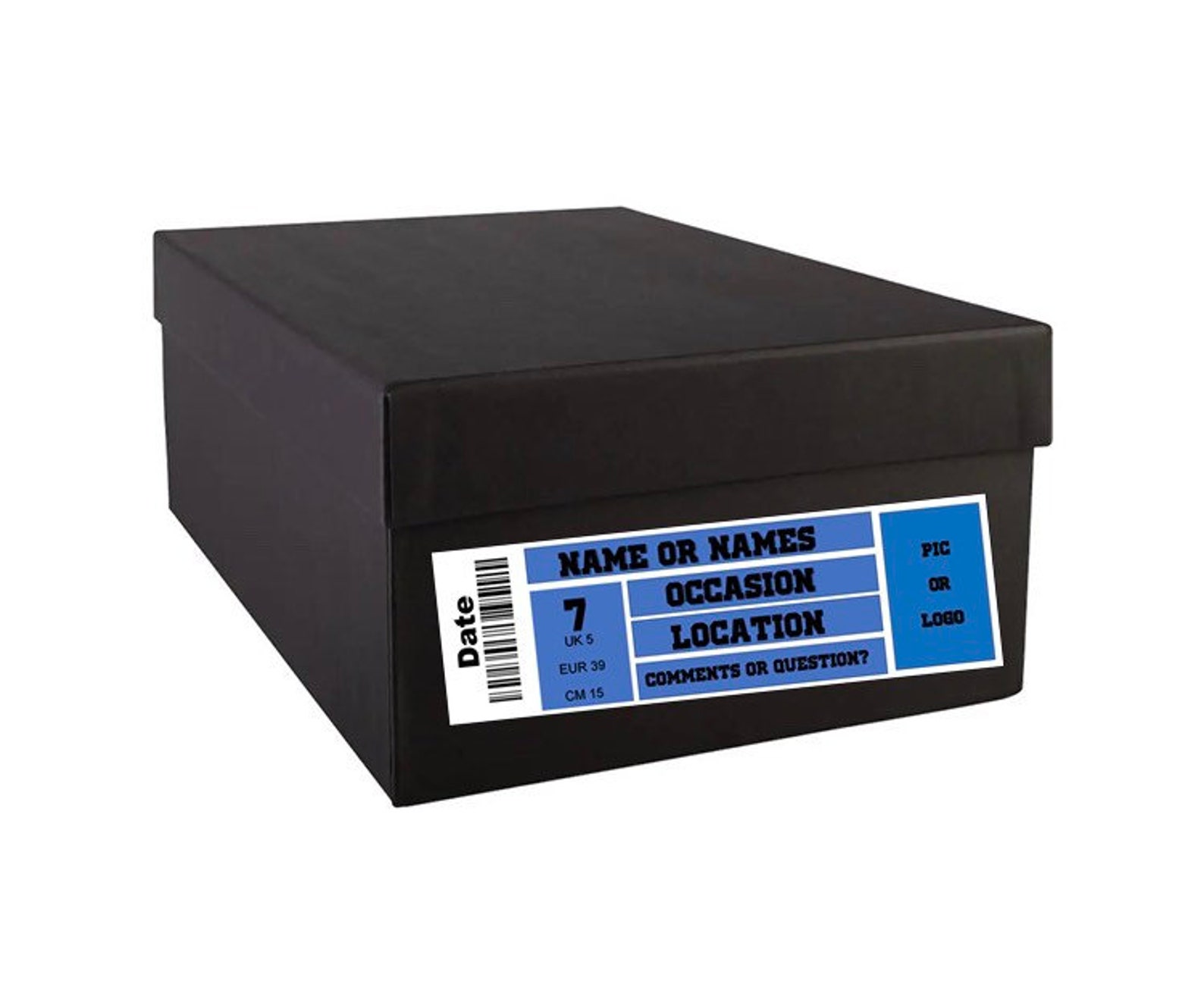 Shoe Box Labels - Etsy