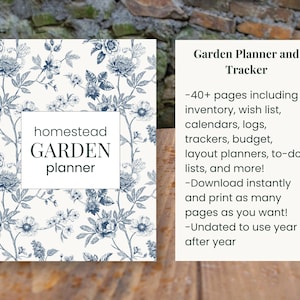 40+ Page Printable Homestead Garden Planner With Seed Inventory, Habit ...