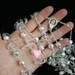 Silver Wedding Lasso, Crystal Wedding Lasso, Silver Glass Bead Lazo ...