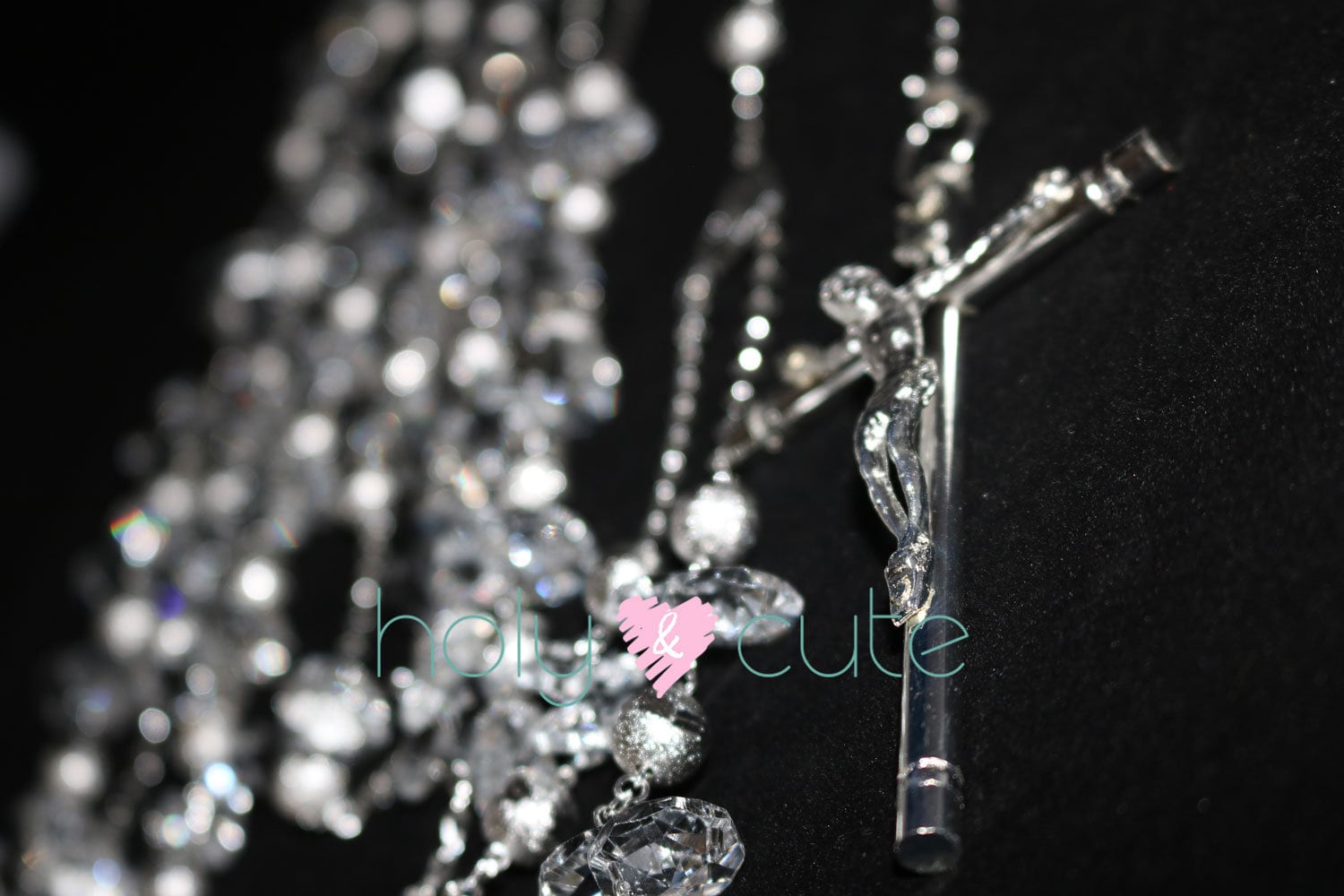 Silver Wedding Lasso, Crystal Wedding Lasso, Silver Glass Bead Lazo ...