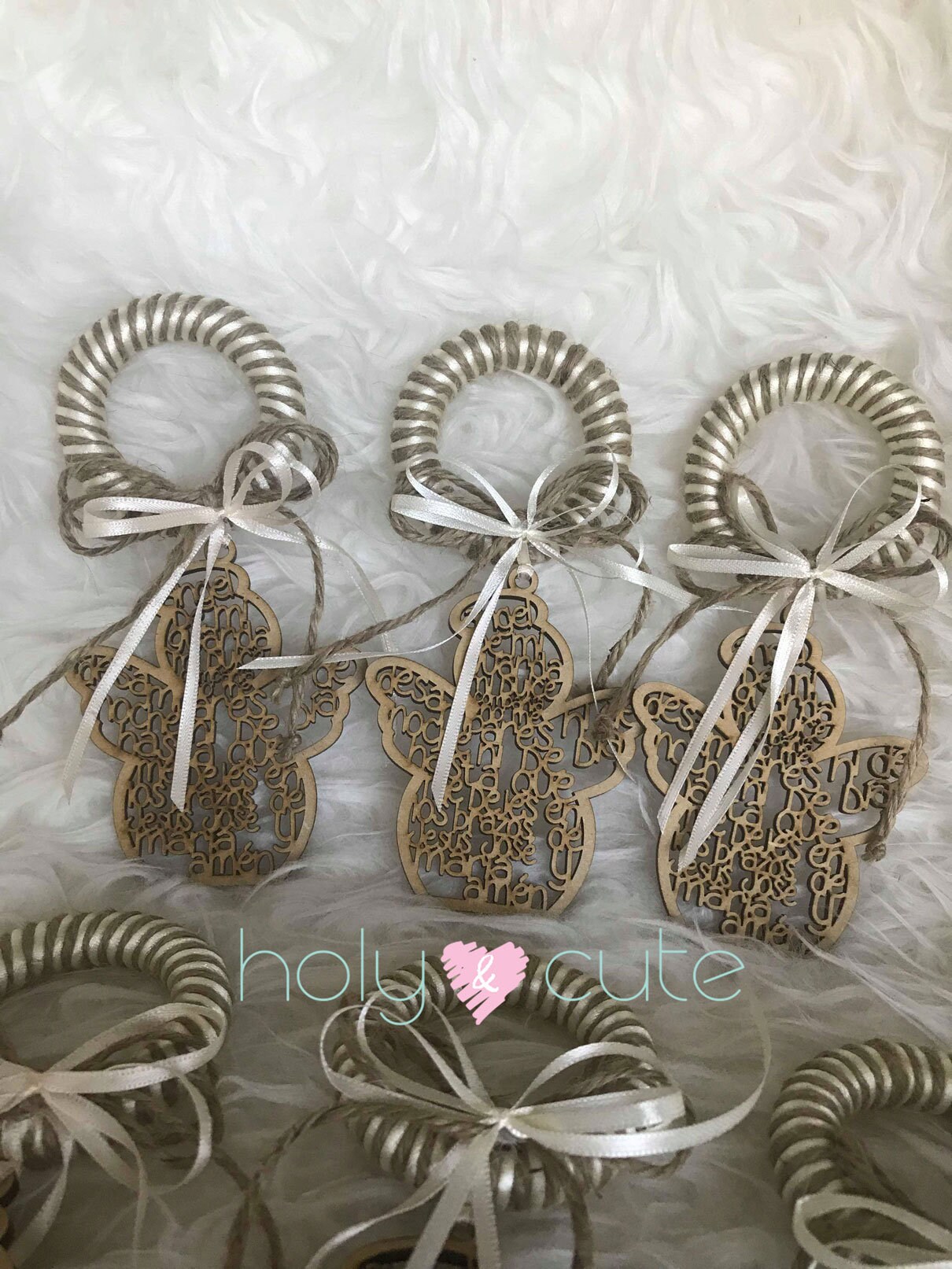 12 Baptism favors Angel for christening Angel for Baptism | Etsy