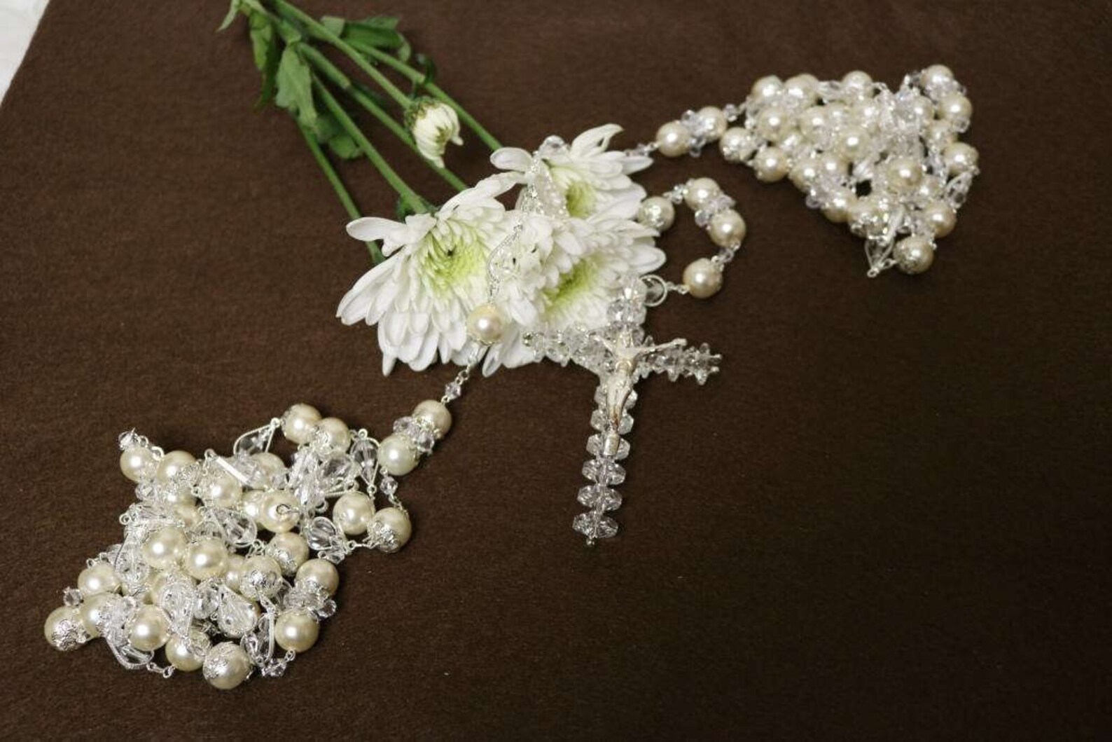 Wedding Lasso, Lazo for Wedding, Pearl Wedding Lasso, Ivory Bead Lazo ...