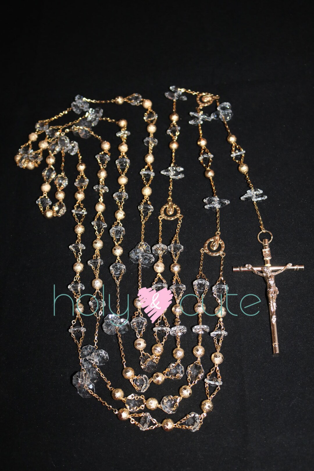 Gold Wedding Lasso, Lazo for Wedding, Crystal Wedding Lasso, Cut ...