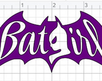 Batgirl svg | Etsy
