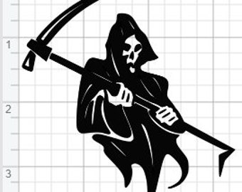 Grim reaper svg | Etsy