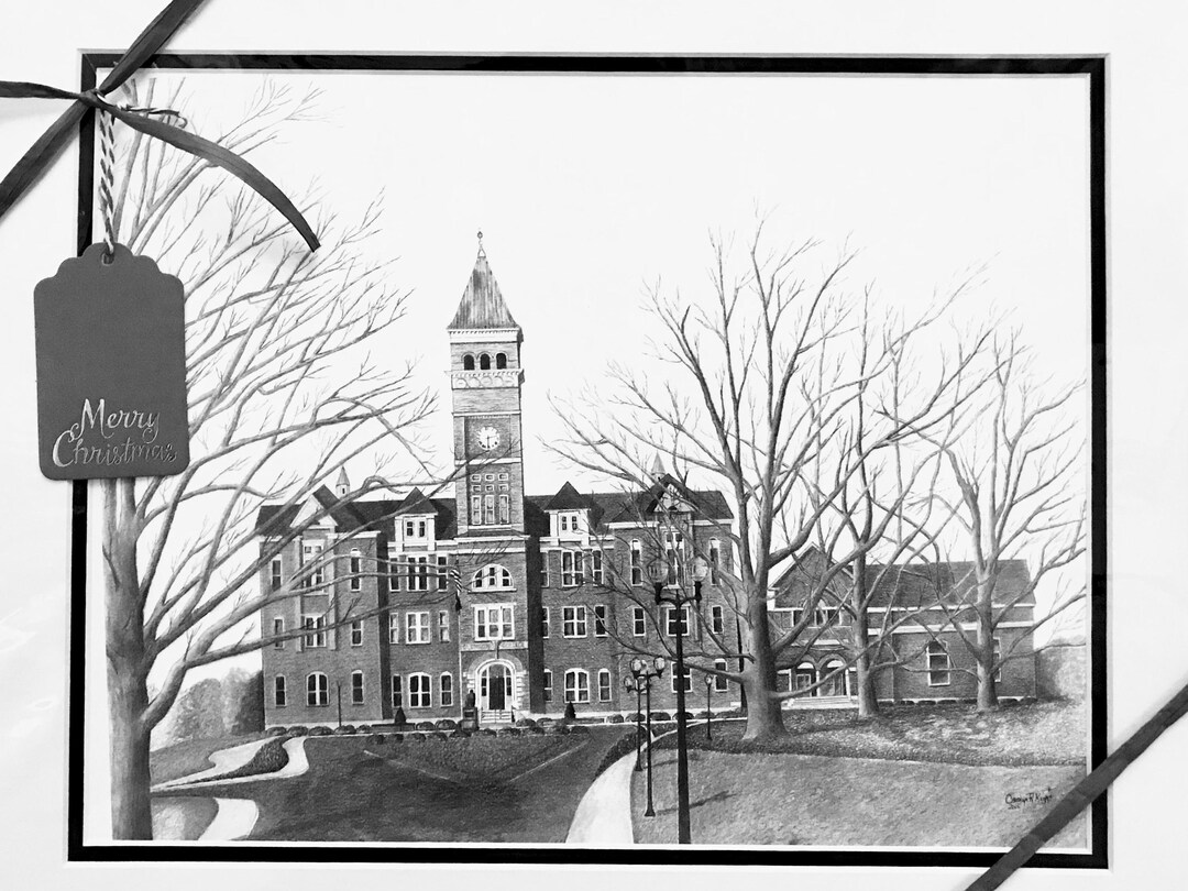 Clemson University #2 Tillman Hall - Etsy