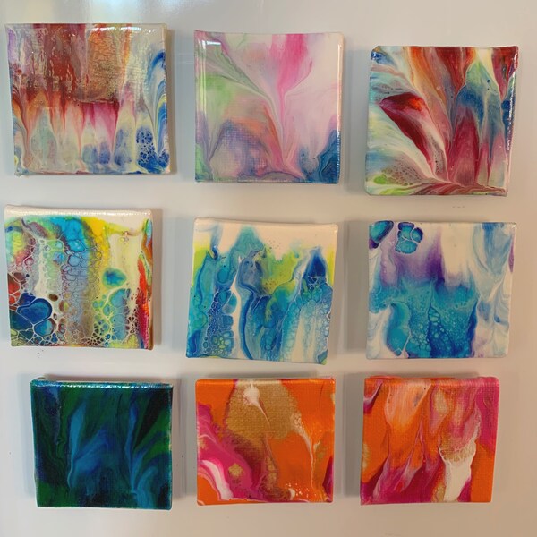 Canvas Magnets - Etsy