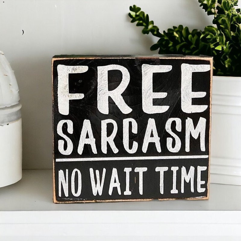 Funny Wooden Signs - Etsy