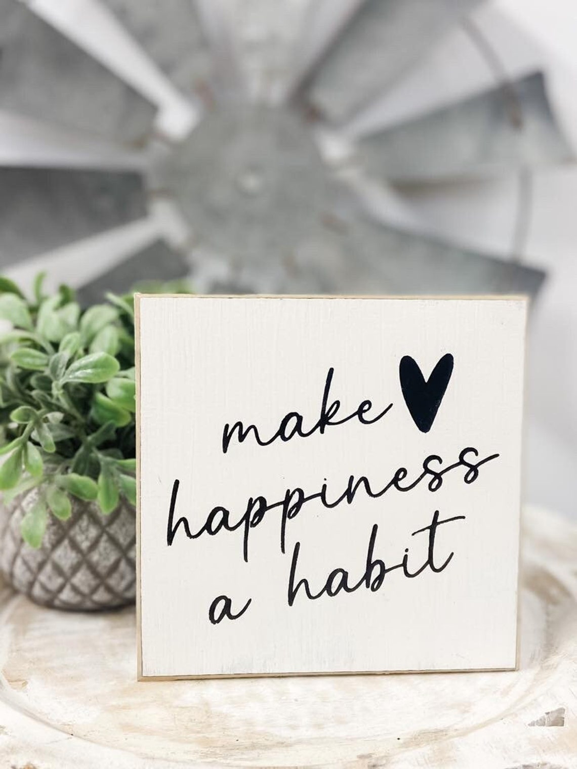 Small Block Wood Sign Break up Gift Inspirational Desk Decor - Etsy