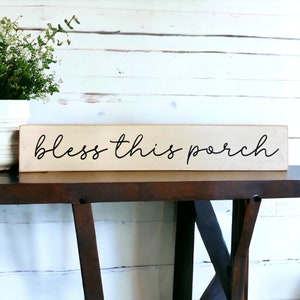 Rustic Porch Sign Farmhouse Front Porch Decor Long Wood Sign - Etsy