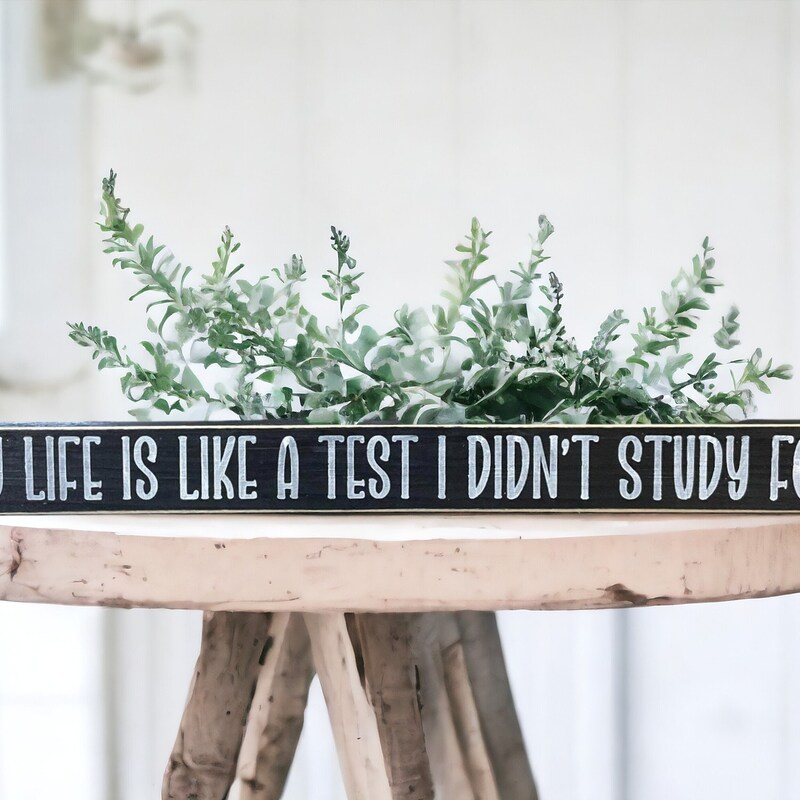 Skinny Wood Sign - Etsy