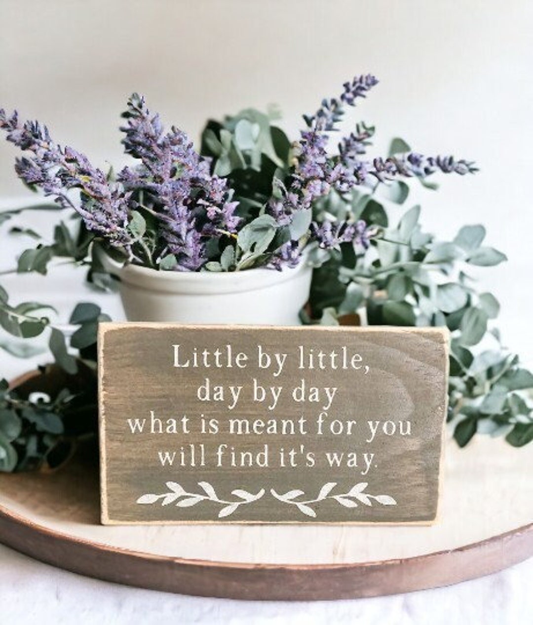 Mini Inspirational Block Sign Inspirational Gift for Adult Daughter ...