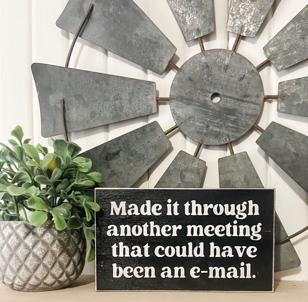 Rustic Wood Block Sign Social Worker Gift Office Desk Decor for Women ...