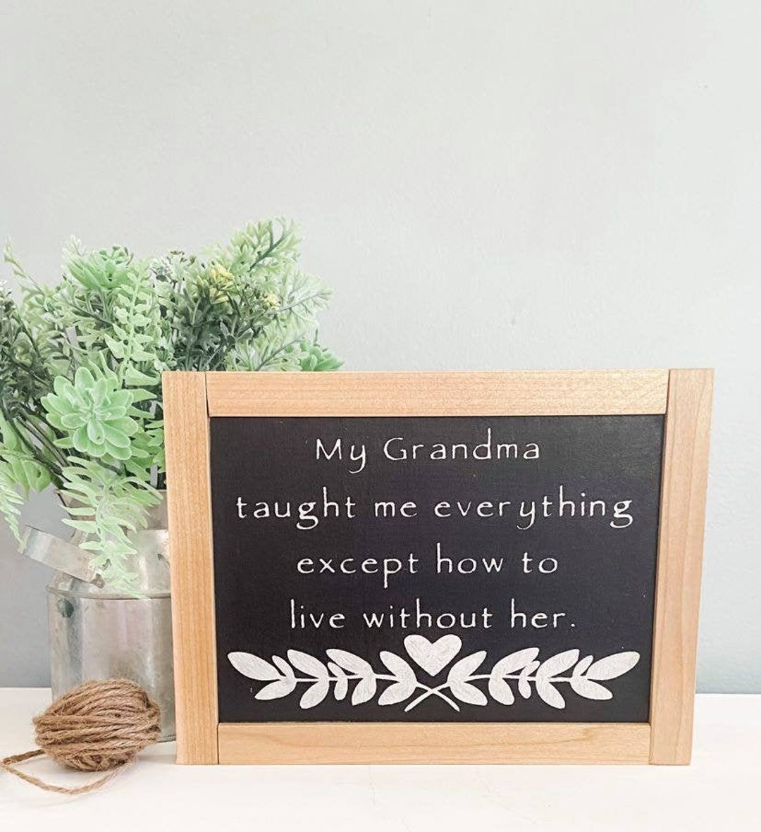 Rustic Wooden Memorial Sign Framed Wood Wall Hanging - Etsy