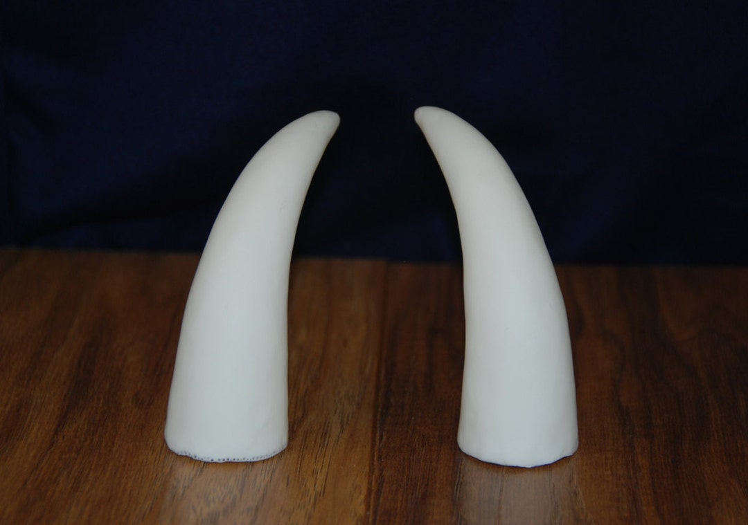 Solid Small Goat Horn Set/ Small Cosplay Goat Horns/ Small Costume Goat ...