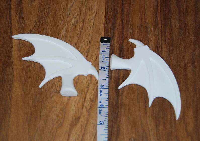 Resin Bat Wings Bat Wings Wings raw cast/ unpainted | Etsy