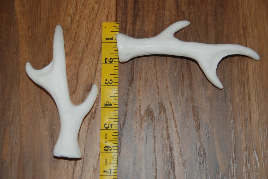 Yearling Antlers Cosplay Antlers 3 Point Antlers Vegan | Etsy