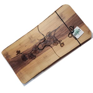 Orchid Decor Puzzle Board Large Live Edge Charcuterie Board - Etsy