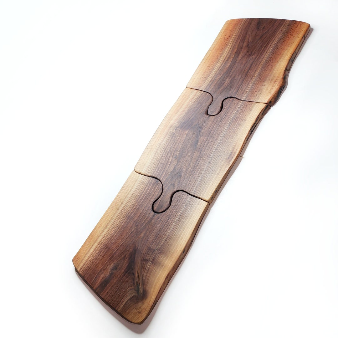 3 Piece Puzzle - Puzzle Board - Custom Cutting Board Set - Wooden ...