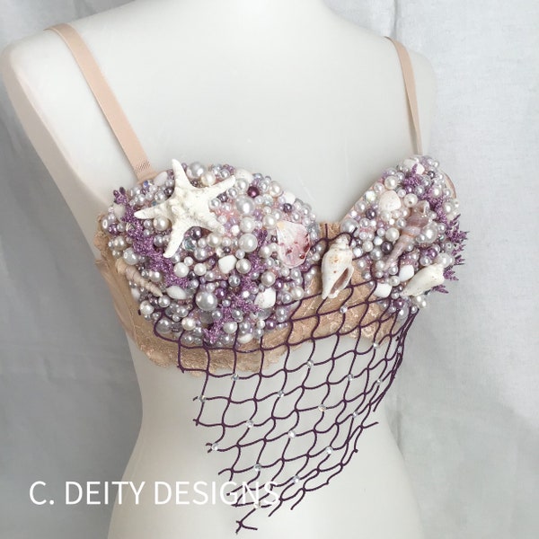 Mermaid Bra - Etsy