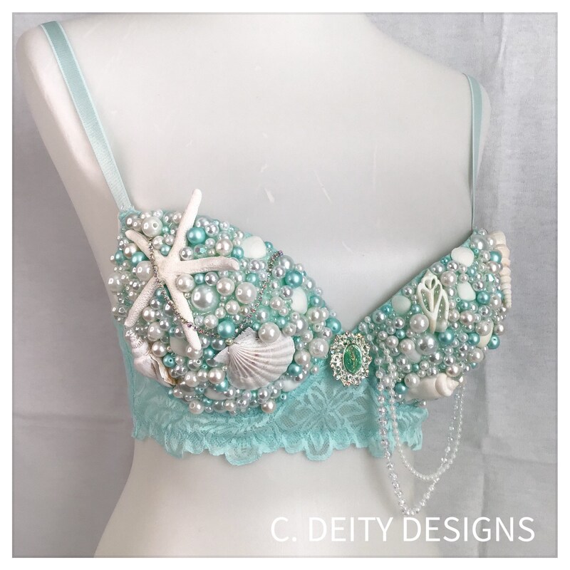 Mermaid Bra - Etsy
