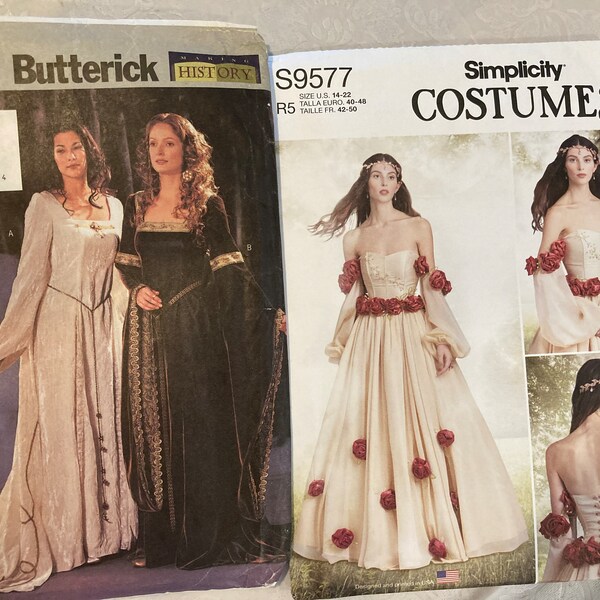 Fantasy Dress Pattern - Etsy