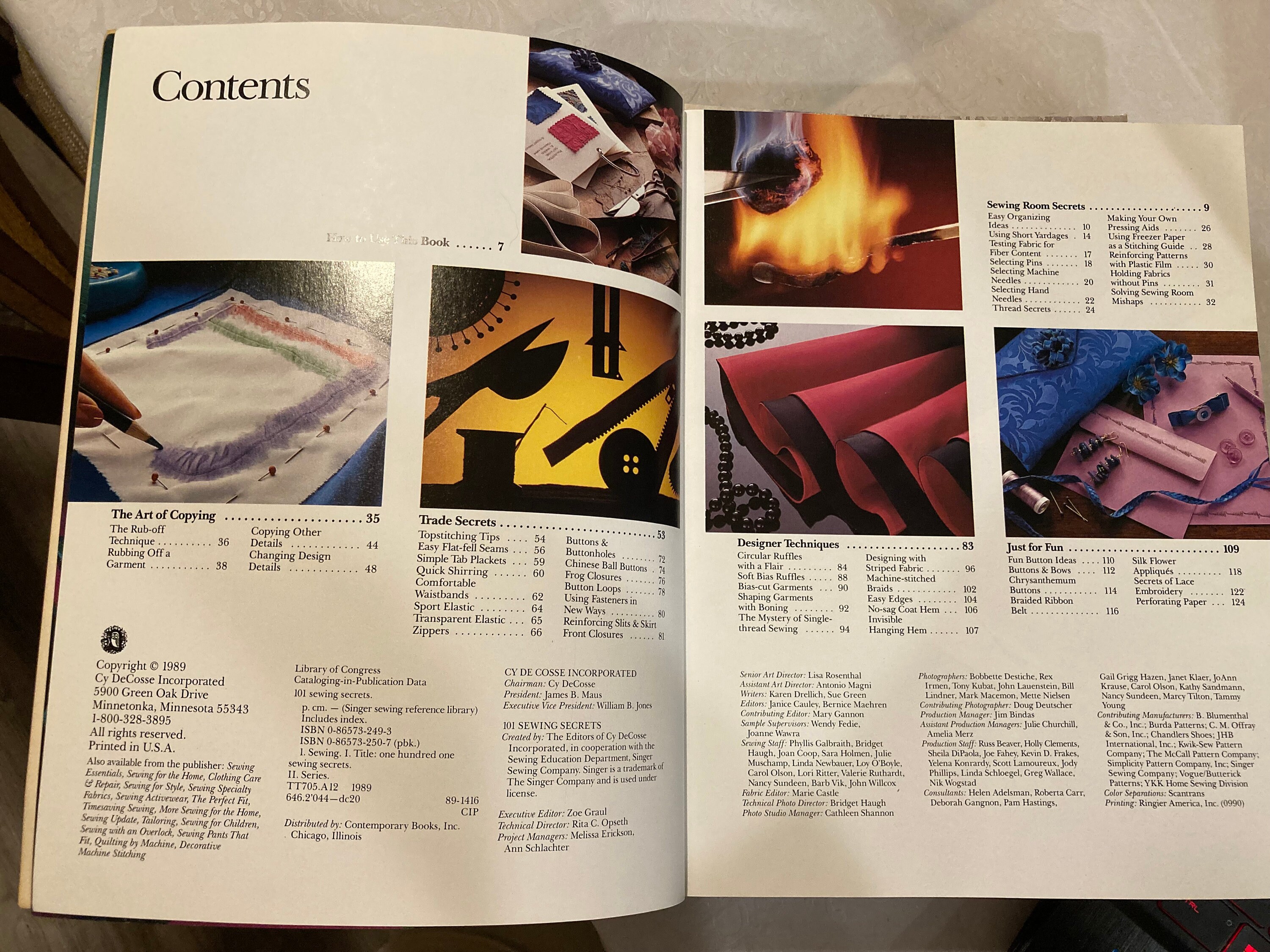 Singer Sewing Book 101 Sewing Secrets - Etsy