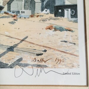 Limited Edition, Signed Fine Art Print fisherman's Beach, Hastings by ...